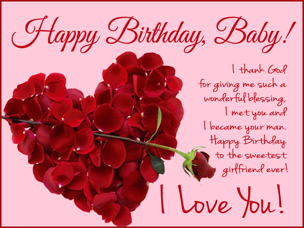 Happy Birthday Quotes For Girlfriend In English