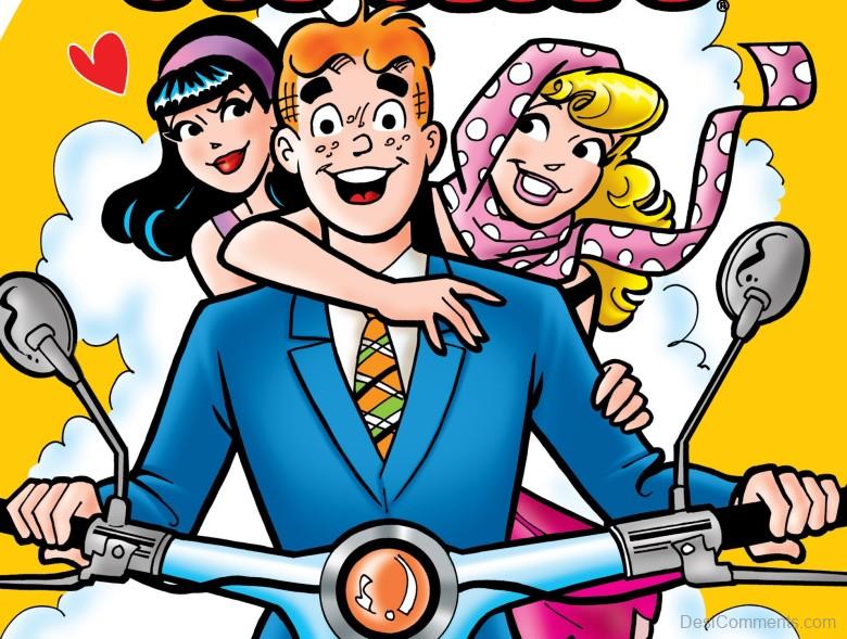 Archie On Scooter - DesiComments.com