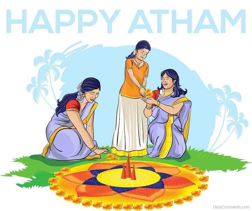 Happy Atham - DesiComments.com