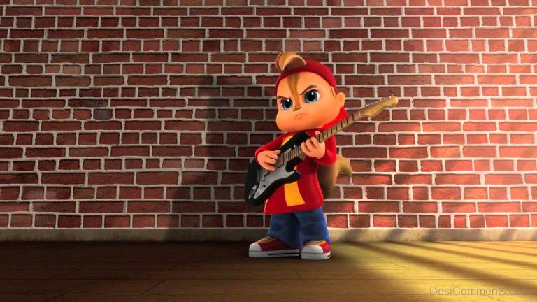Cool Alvin With Guitar - DesiComments.com