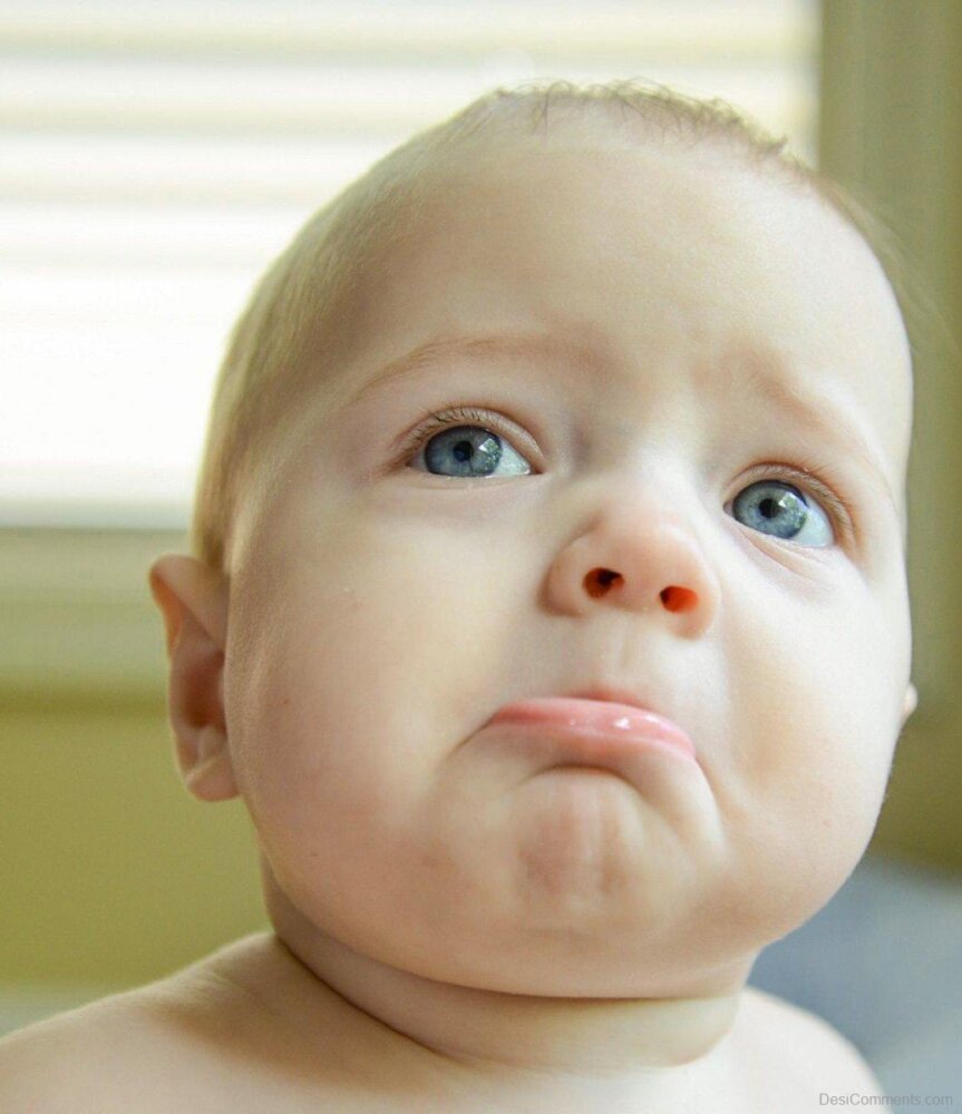 Sad Baby Face