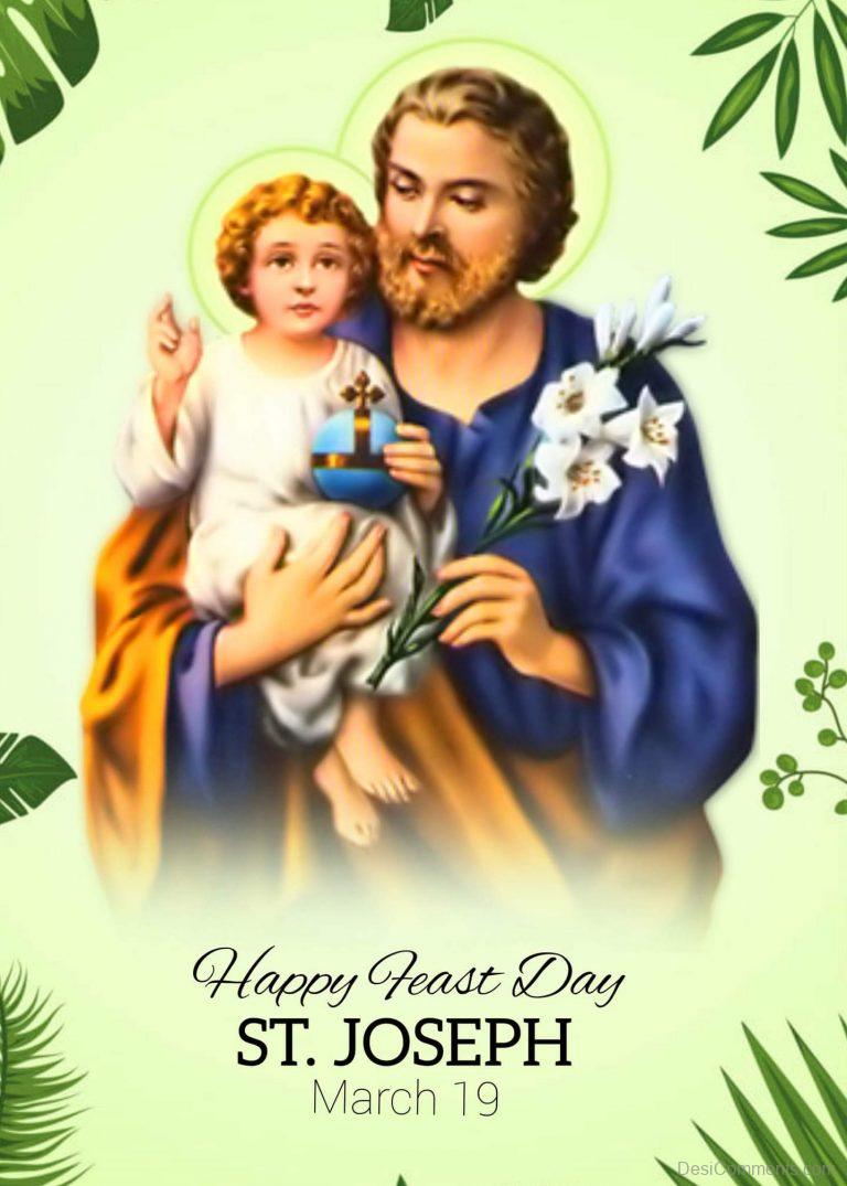 Happy Feast Day Saint Joseph - DesiComments.com